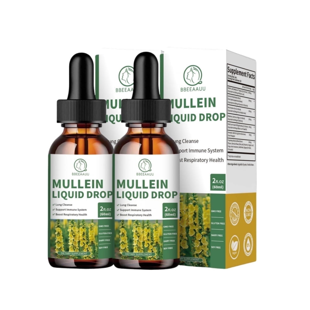 Mullein Drops for Lungs - Liquid Mullein Leaf Philippines | Ubuy