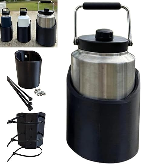 Mullet Mods Bottle Mount, Magnetic Bottle Mounts, 3D Printed Gallon Jug ...