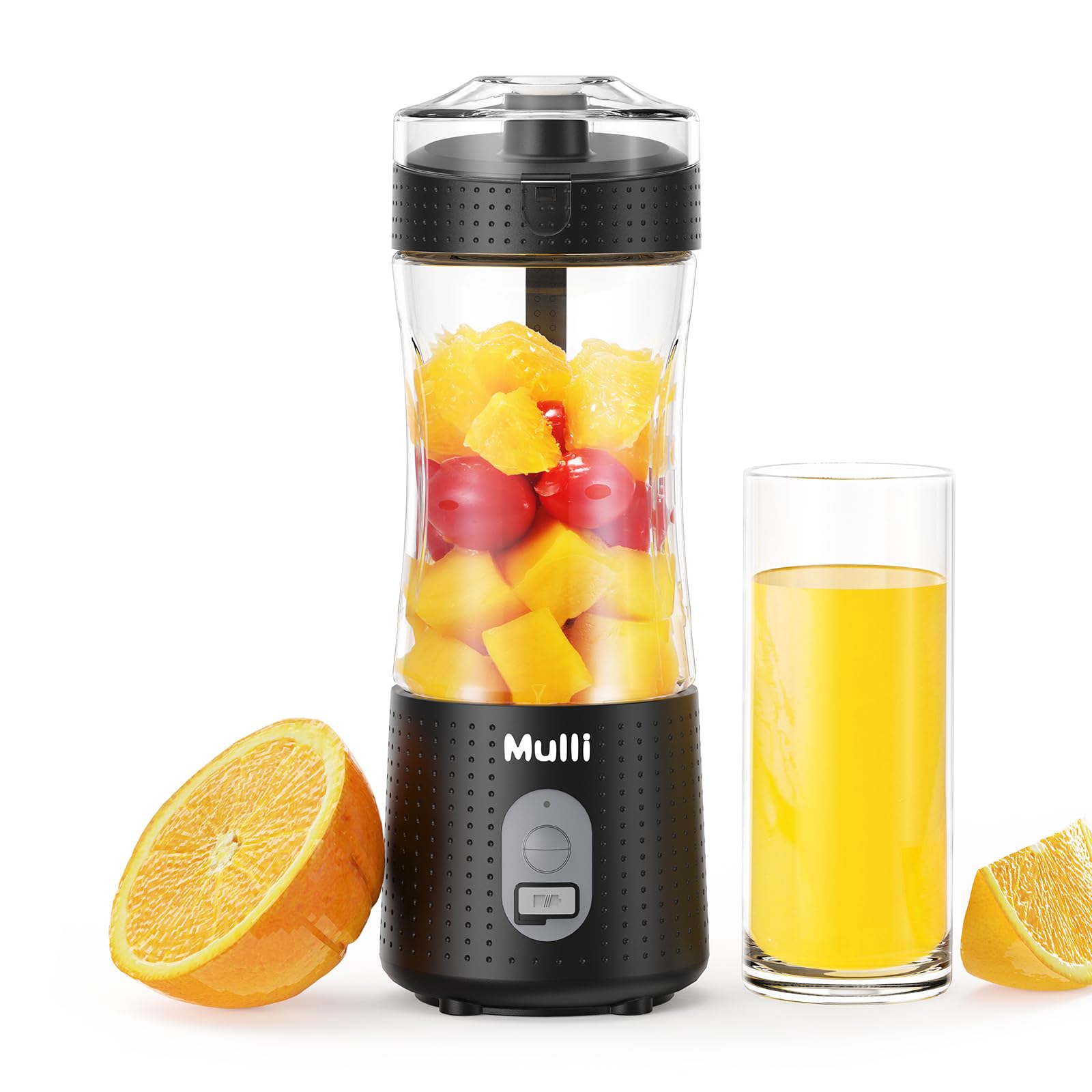 Mulli Personal Blender,USB-C Rechargeable Ice Crusher,Pro-Grade Travel ...