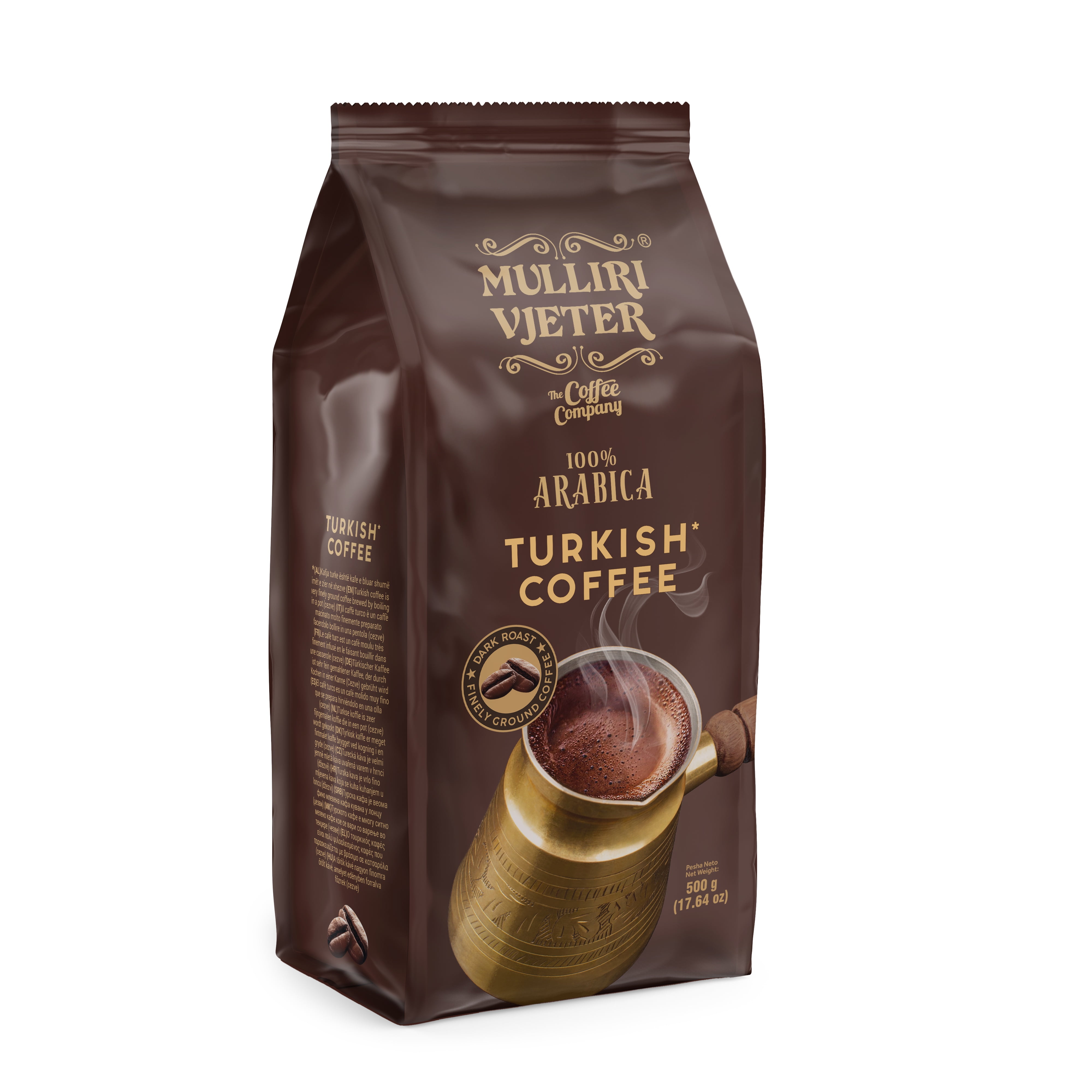 Mulliri Vjeter, Turkish Coffee, Grounded High Caffeine 100% Arabica ...