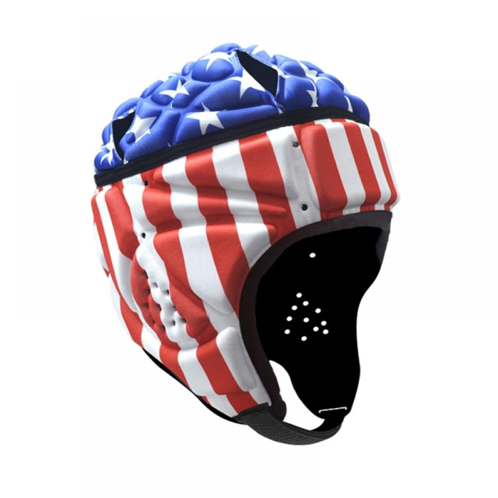 Mult-Color Soft Helmet Flag Football Rugby Goalkeeper Helmet Scrum Cap ...