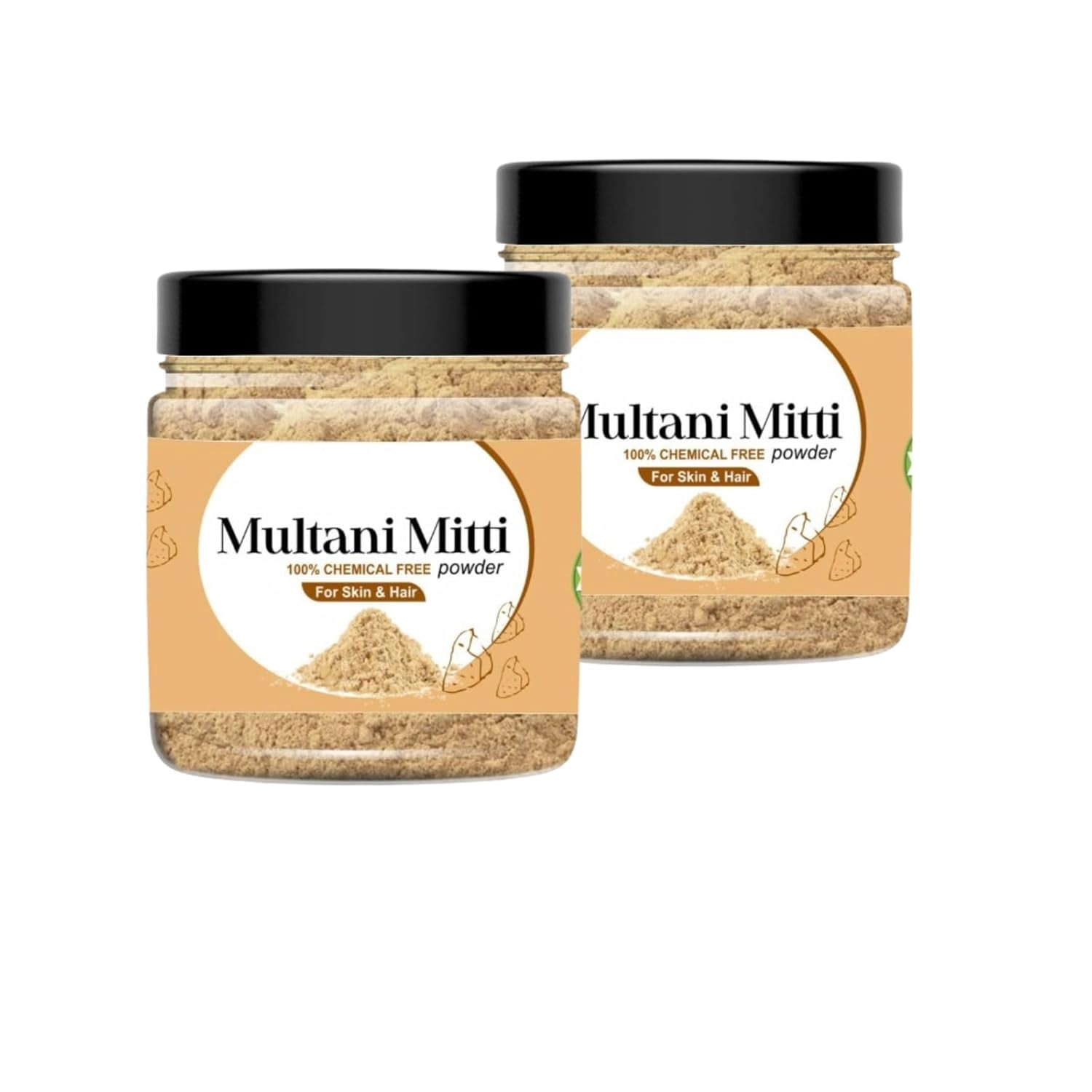 Multani Mitti Face Pack Powder for Glowing Skin 100 Natural 200g ...
