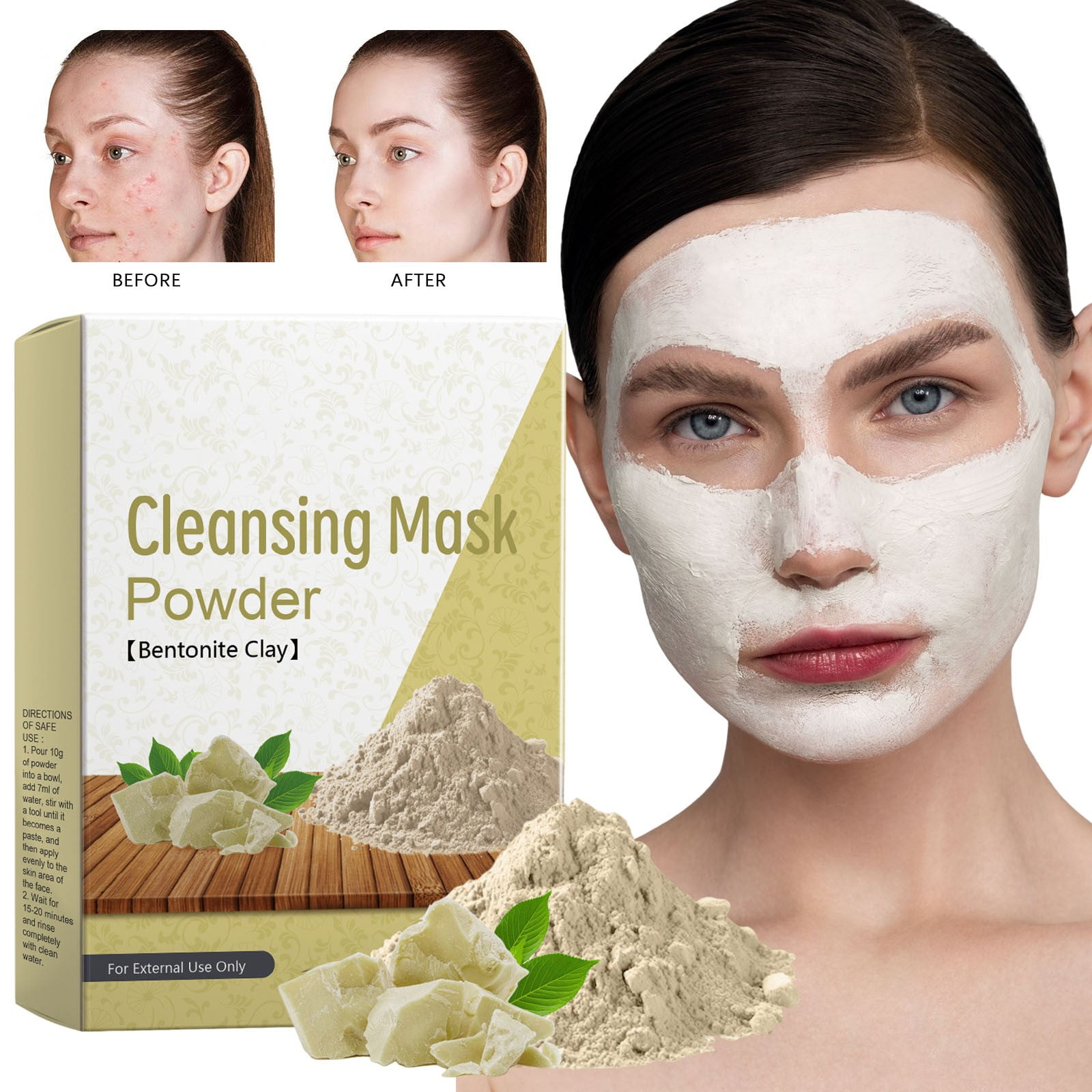 Multani Mitti Powder Earth Clay Pure And Kaolin Clay For Skin Indian ...