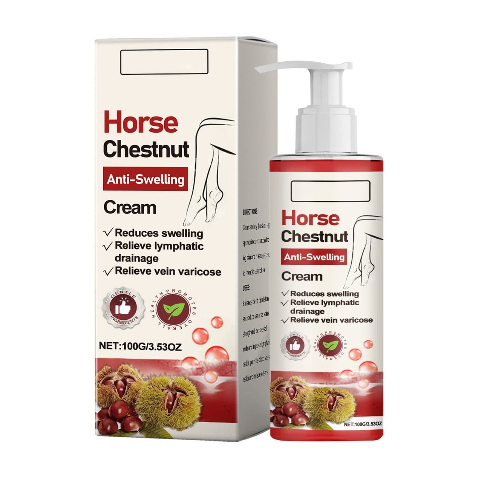 Multi-Action Care Cream,Leg Care Cream Gentle Moisturizing Pampering ...