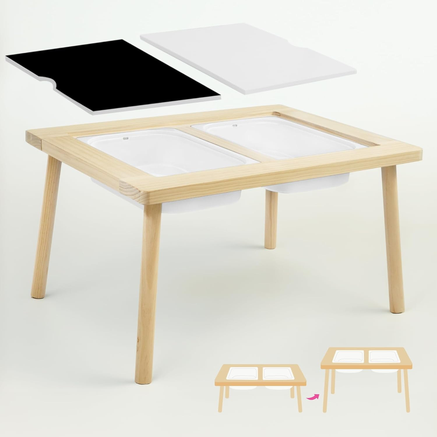 Multi-Activity Sensory Table That Grows with Your Child. Adjustable ...