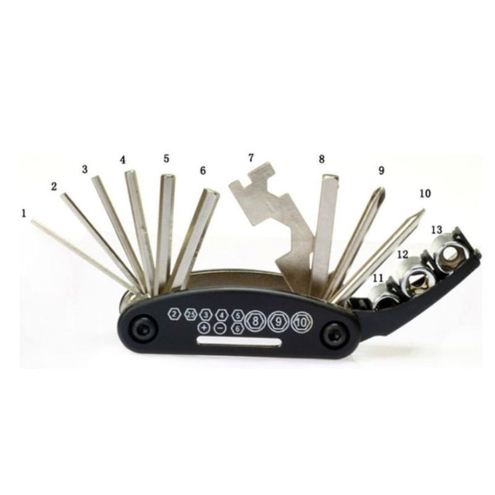 Multi Allen Wrench 13in1 Folding Hex Key Screwdriver Socket Tools ...