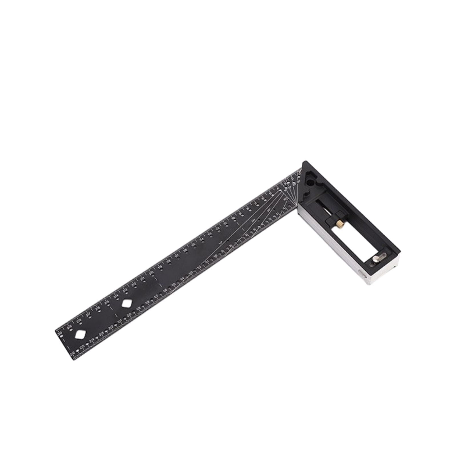 Multi Angle Measuring Ruler, Right Angle Ruler with Ruler Stop, Hidden ...