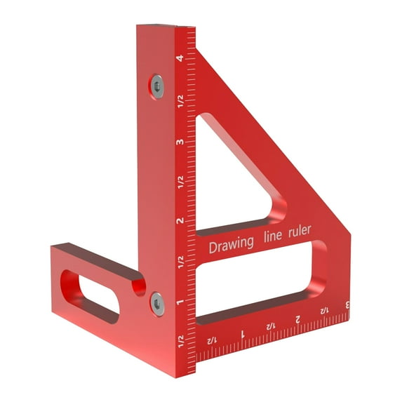 Multi-Angle Measuring Ruler Scoring Ruler - Walmart.com