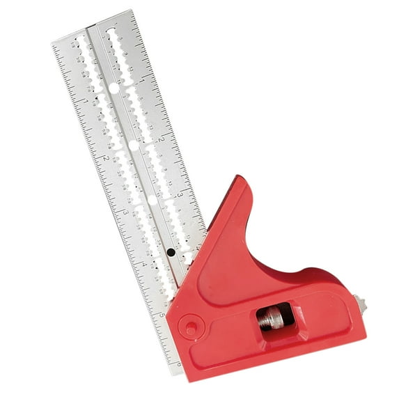 Multi Angle Measuring Ruler Woodworkers Edge Rulers for Woodworking ...