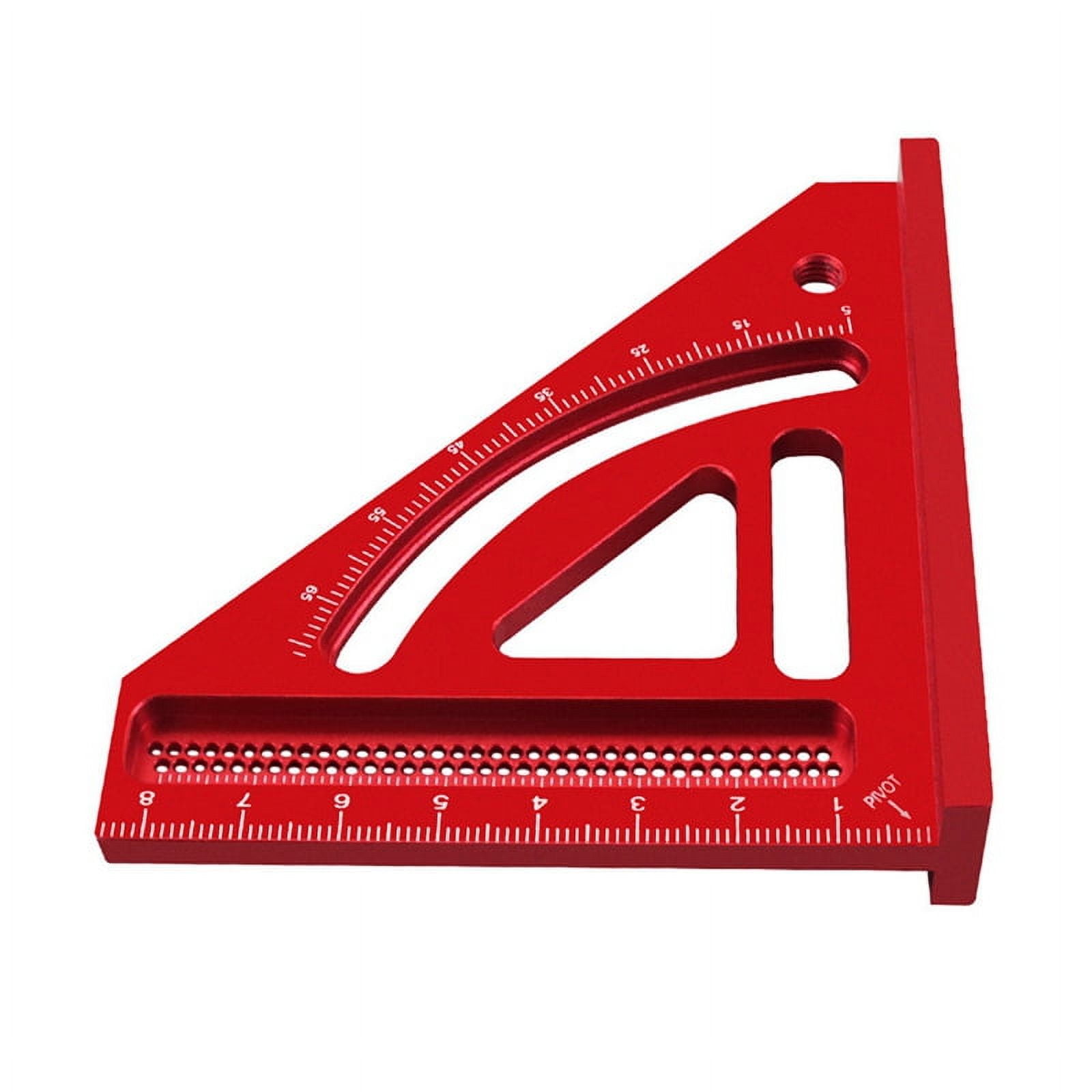 Multi Angle Measuring Ruler,Woodworking Square Protractor,Aluminum ...