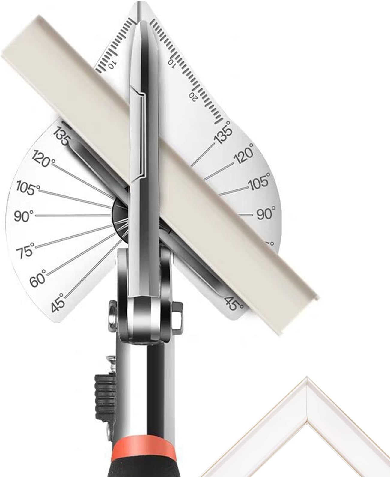 Multi-Angle Miter Shear with 45 to 135 Degrees, Adjustable Angular for ...