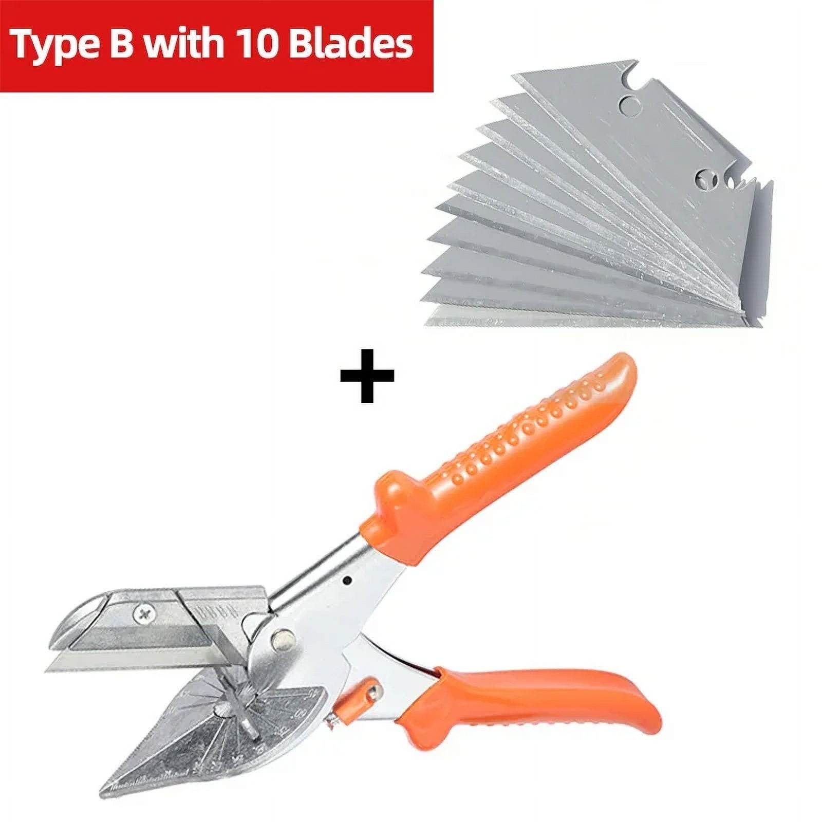 Multi Angle Miter Shear Cutter Adjustable Angle Scissors 45-135 Degree ...