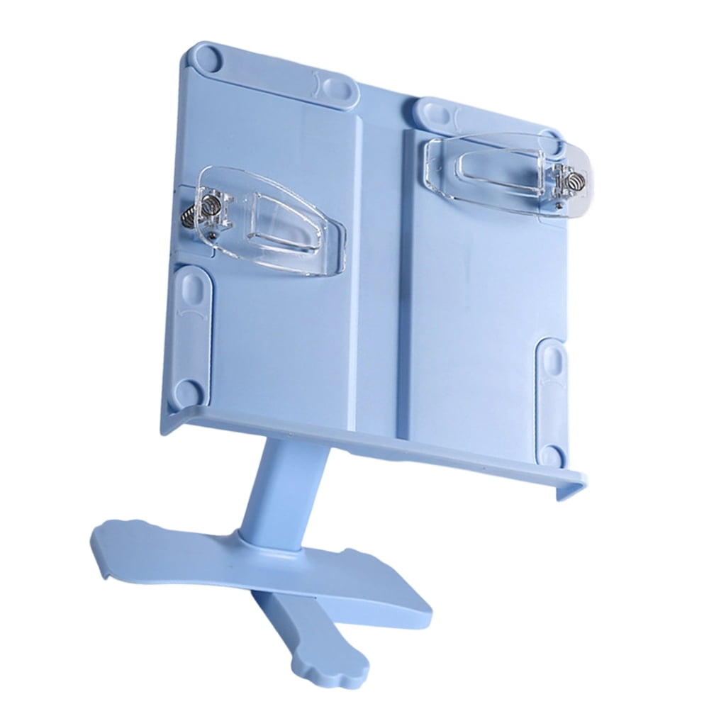Multi Angle Plastic Reading Stand Foldable Design NonSlip Desk Books ...