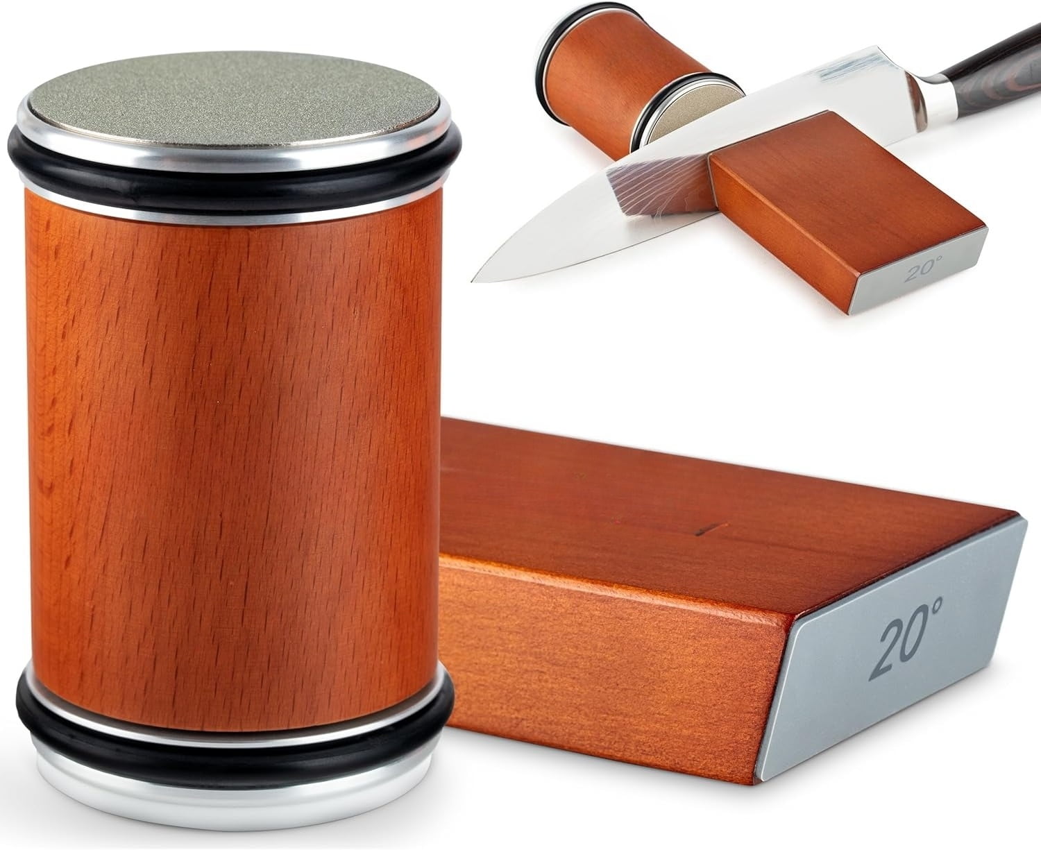 Multi-Angle Rolling Knife Kit – Diamond/Ceramic Discs, Magnet, Long ...