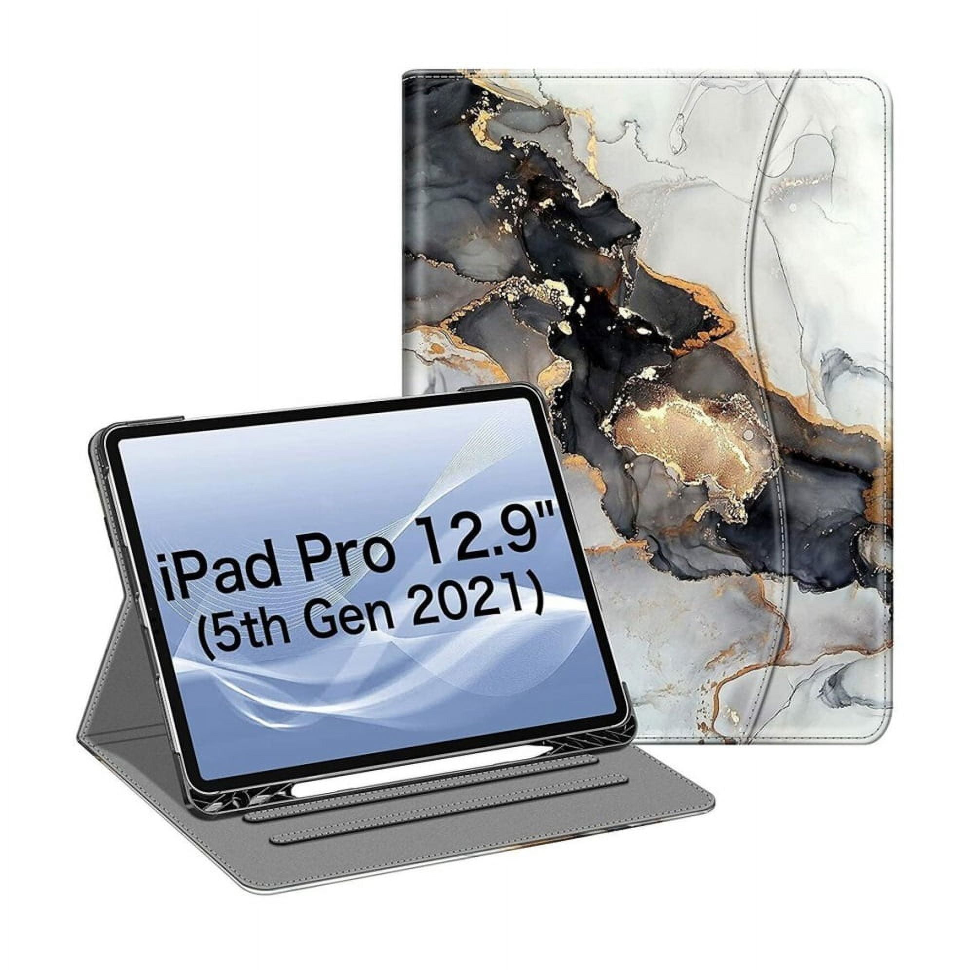 Multi-Angle Smart Stand Cover Folio Case for iPad Pro 12.9 Inches 6th ...