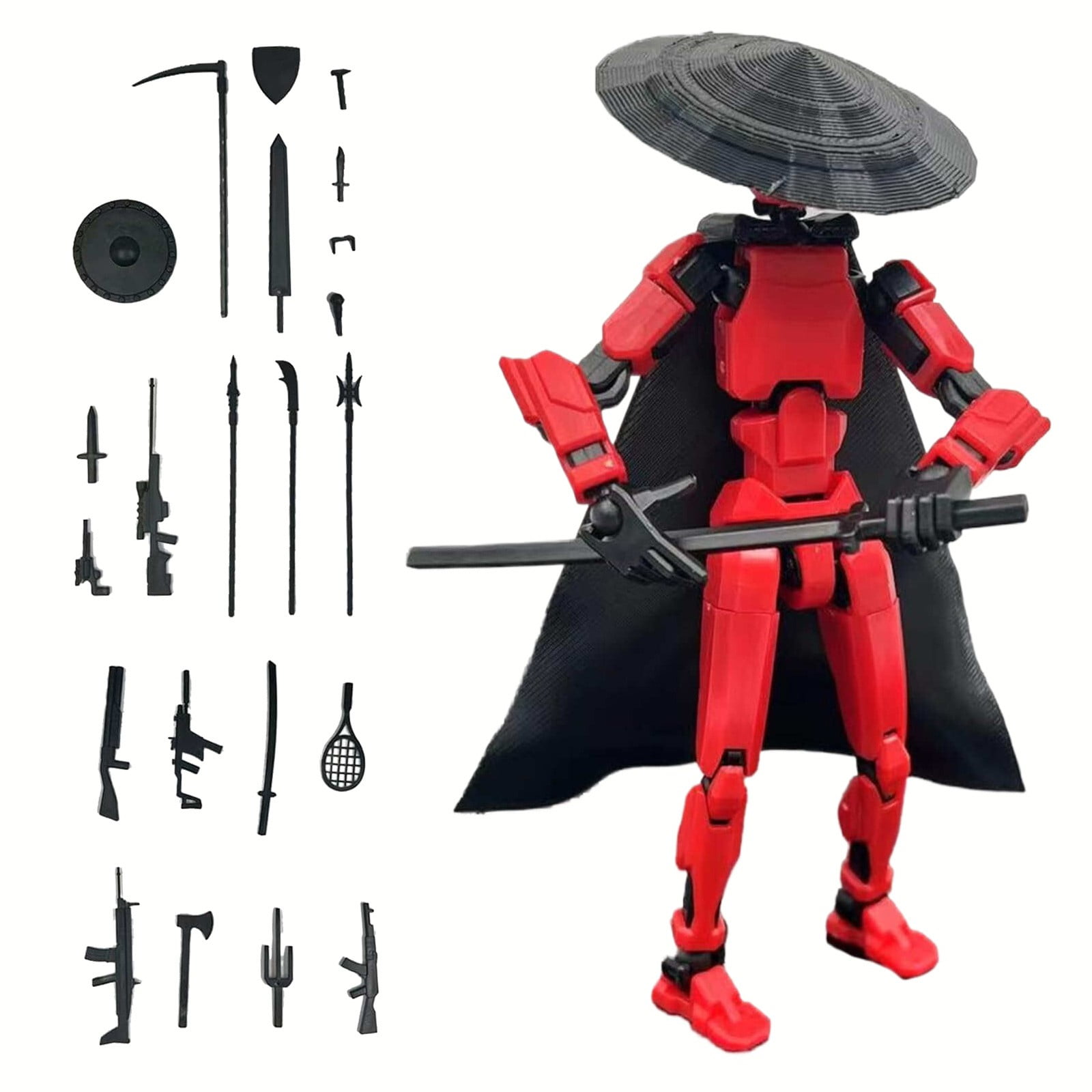 Multi Articular Action Figures Decompressed Toy 3d Printed Figures ...