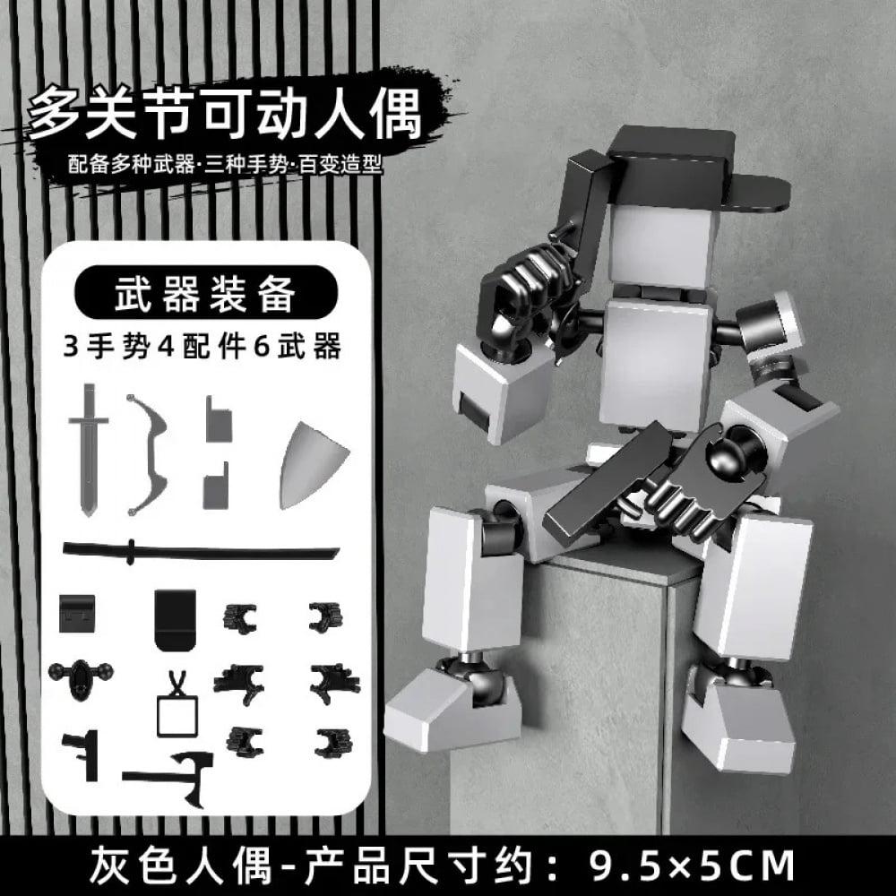 Multi-Articular Mobile Shape-Shifting Robot Doll Detachable Diy ...