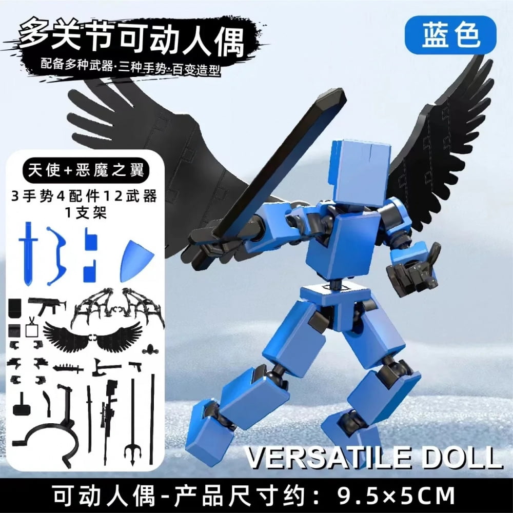Multi-Articular Mobile Shape-Shifting Robot Doll Detachable Diy ...