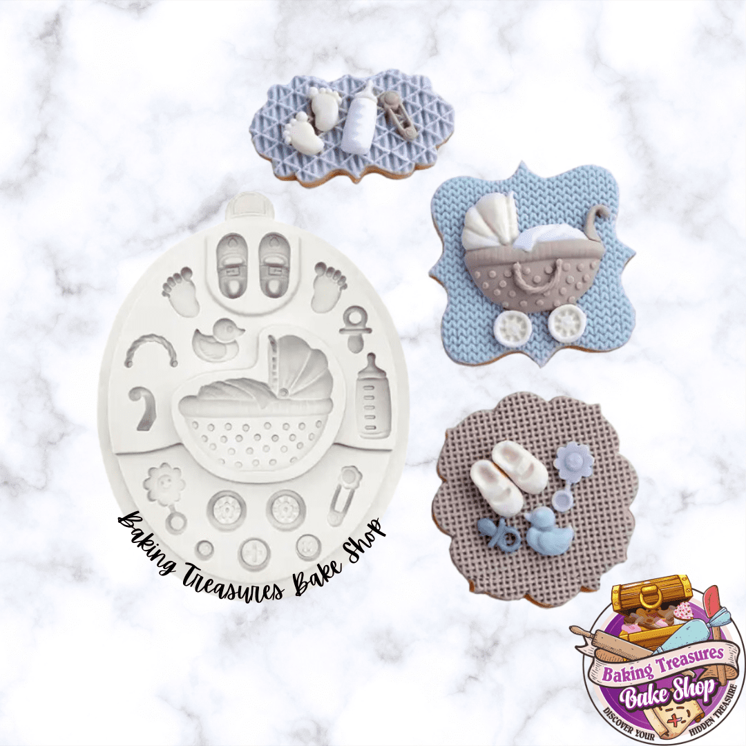 Multi Baby Theme Silicone Mold - Walmart.com