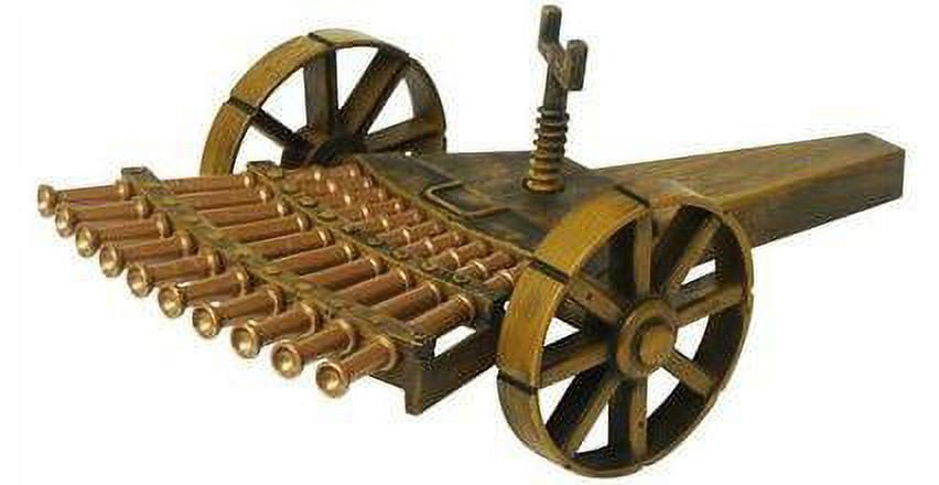 Multi-Barreled Cannon Leonardo da Vinci Assemble Set - Walmart.com