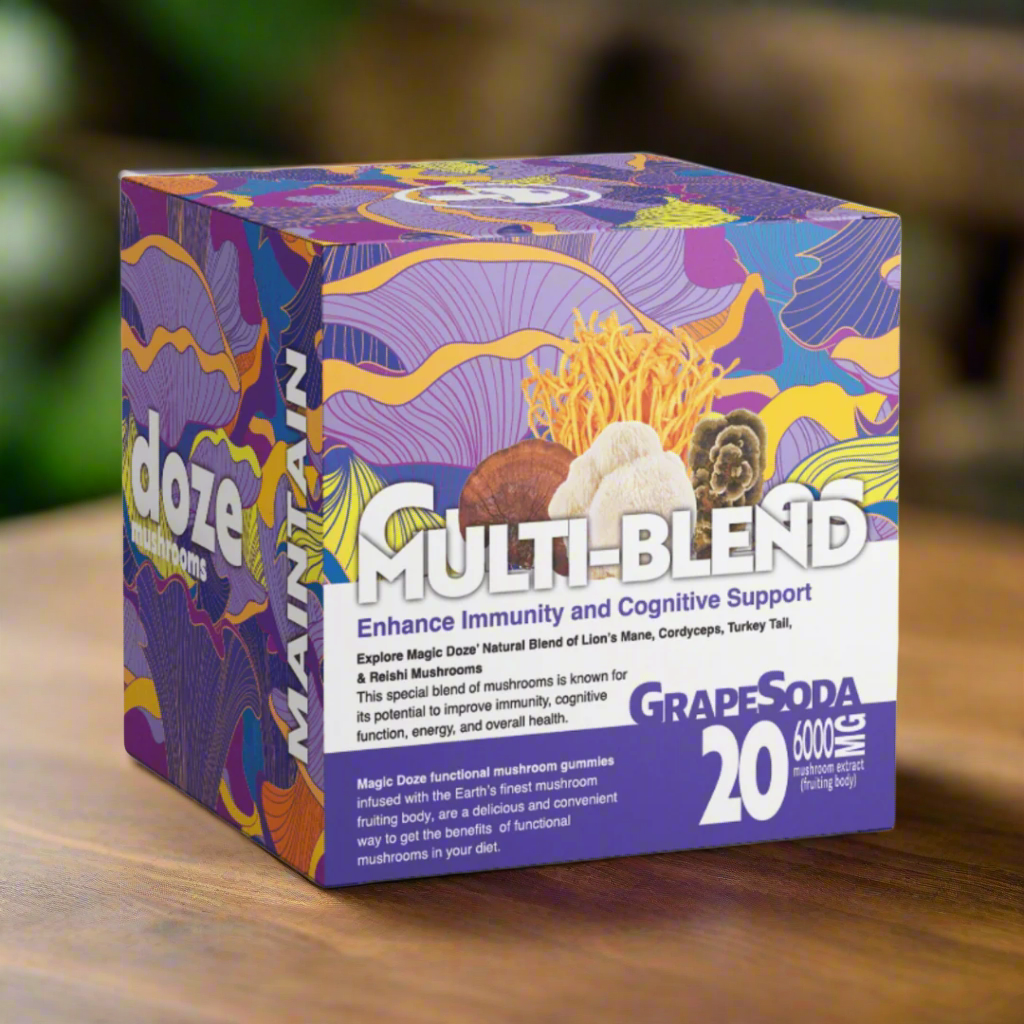 Multi-Blend Mushroom Gummies - Maintain by Magic Doze™ - Walmart.com