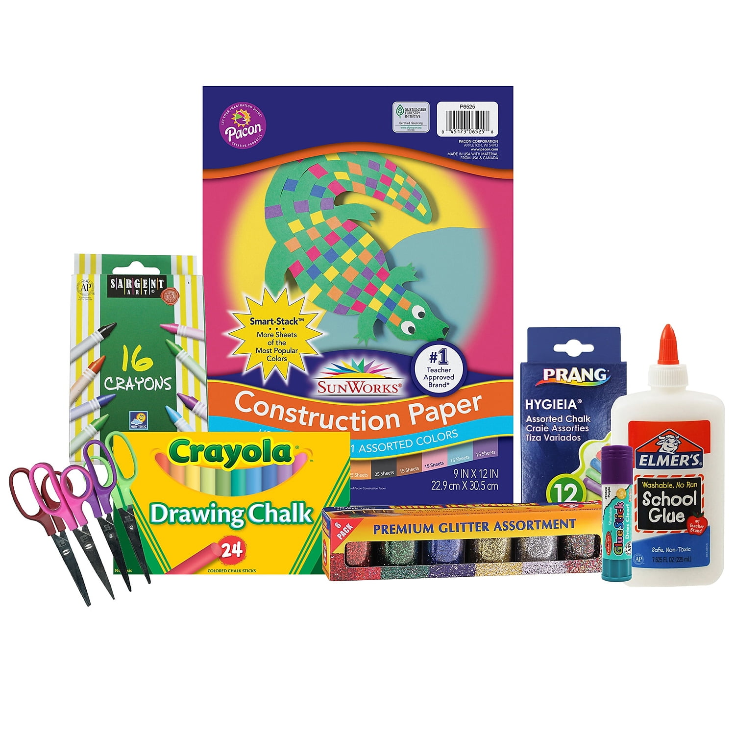 Multi-Brand Arts & Crafts Kit 4, Grades PK-2 - Walmart.com