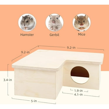 23" LARGE 3-Levels Hamster Mansion Mouse Habitat Home Small Animal ...
