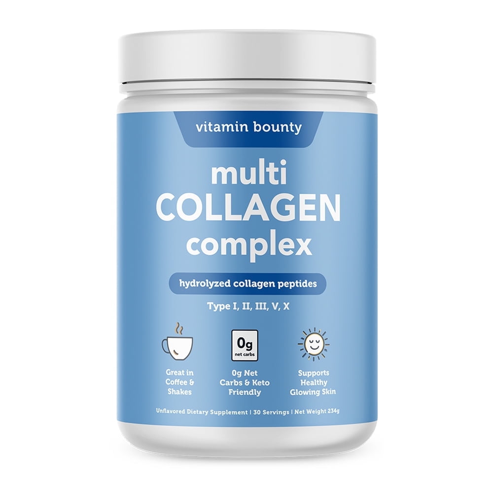 Multi Collagen Complex by Vitamin Bounty - Walmart.com