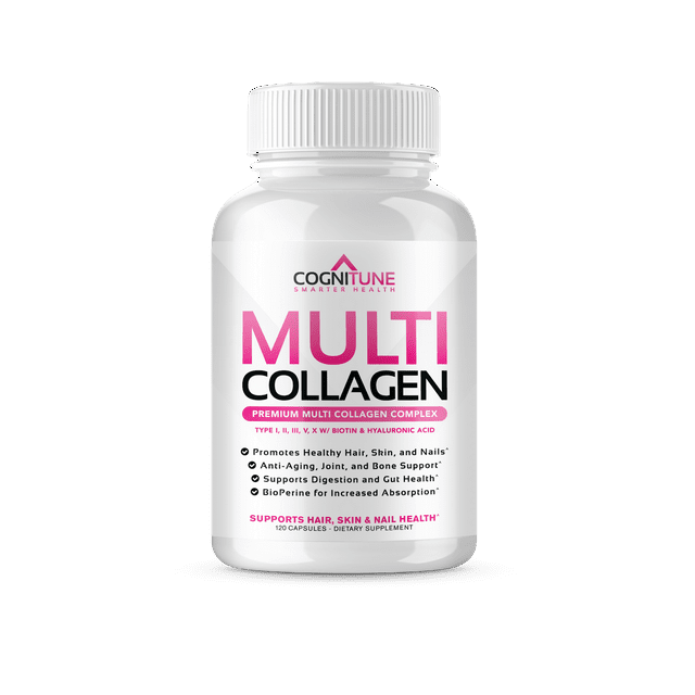 Multi Collagen Complex - Skin & Joint Health, Biotin, Hyaluronic Acid ...