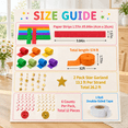 Multi Color 600 Sheet Paper Chain Strips Craft Kit With Star Garland ...