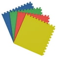 Multi-Color Assorted Interlocking Anti-Fatigue Puzzle Floor Tiles Mats ...