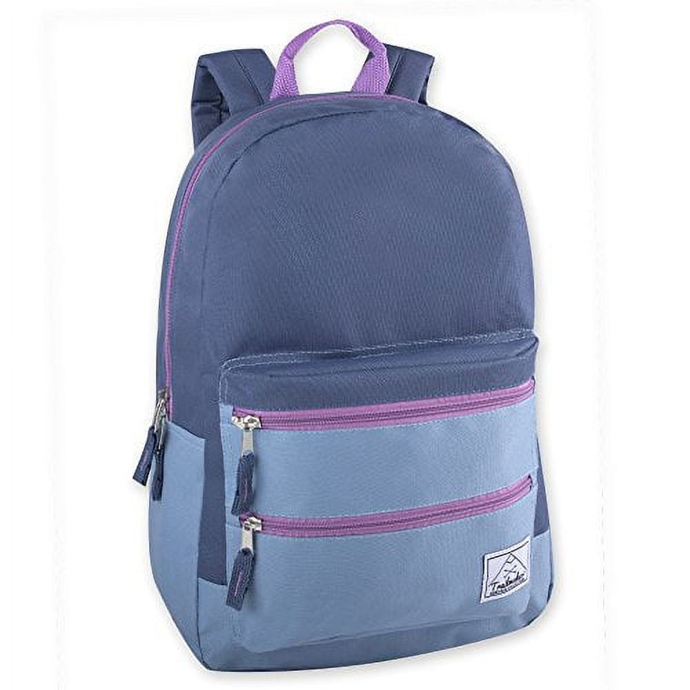 Trail Maker Large Sport Backpack with Adjustable Padded Straps (Black ...