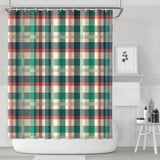 Multi Color Checkerboard Checkered Pattern Shower Curtain 72"x84 ...