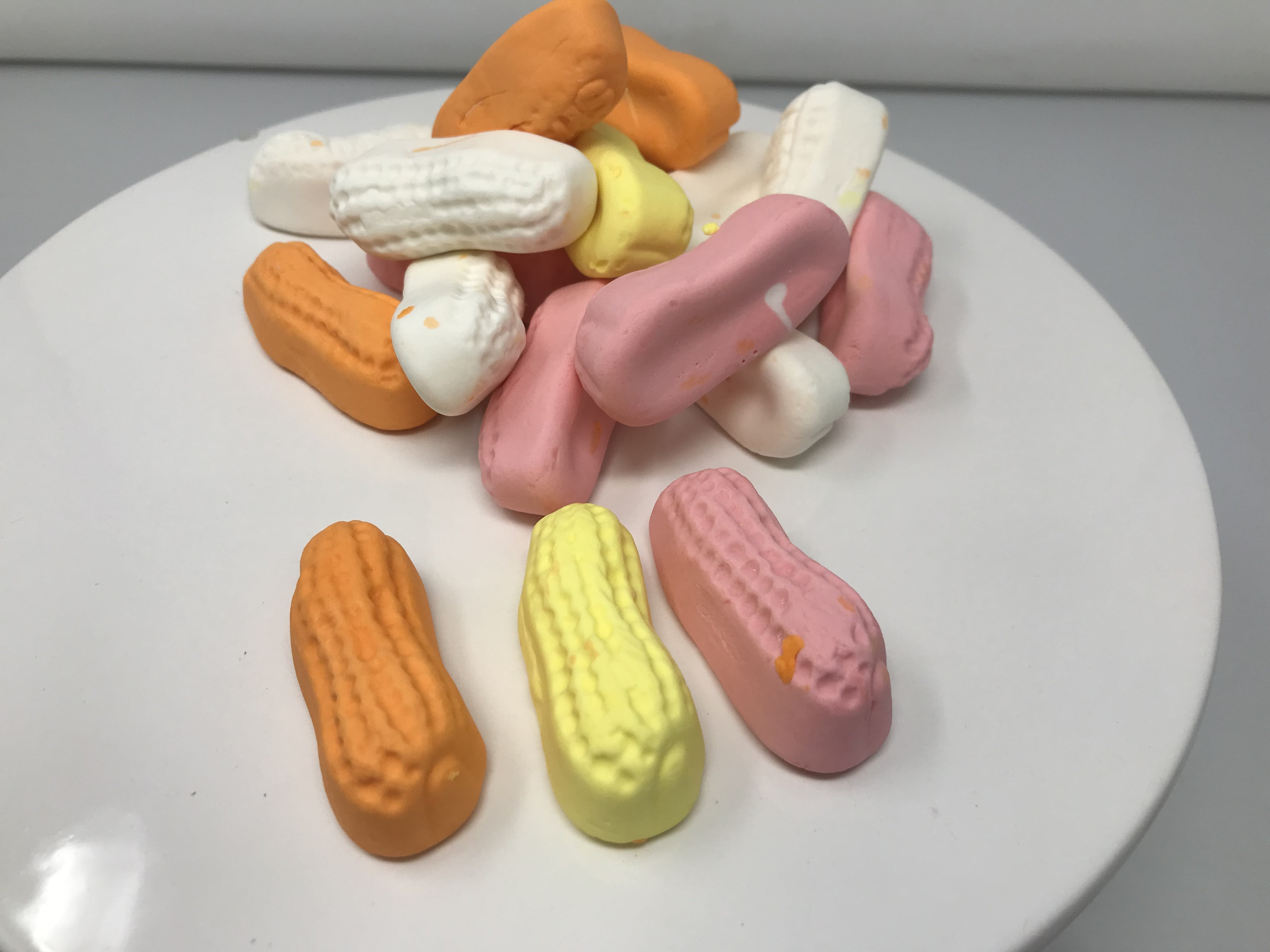 Multi Color Circus Peanuts marshmallow peanuts 2 pounds - Walmart.com