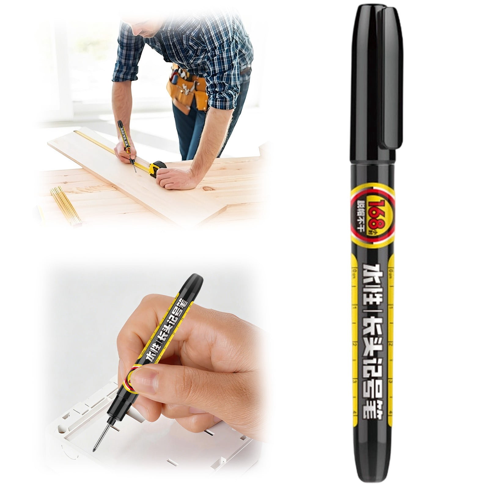 Multi-Color Deep-Hole Long-Tip Marker for Ceramic Tile Deep-Hole ...