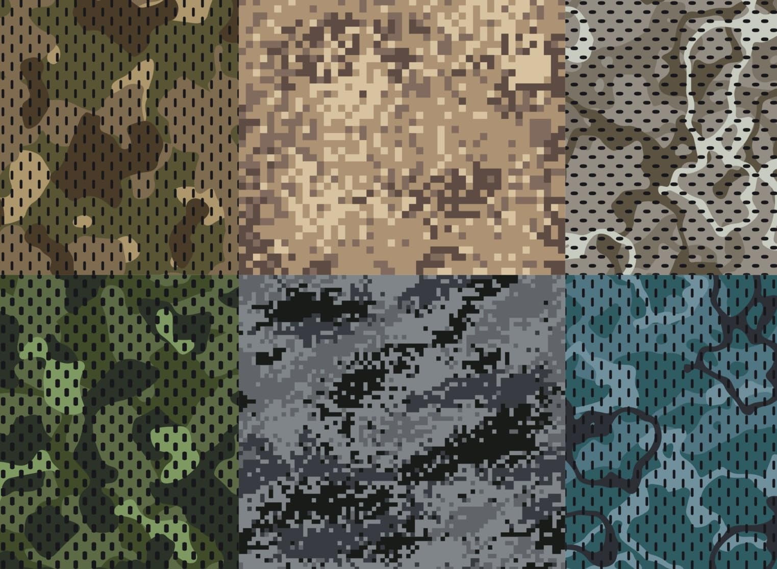 Multi Color Forest, Army Camoflauge Patterns Edible Image Photo Cake ...