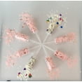 Multi-Color Hand Push Confetti Poppers 8 Pieces for Wedding Celebration ...