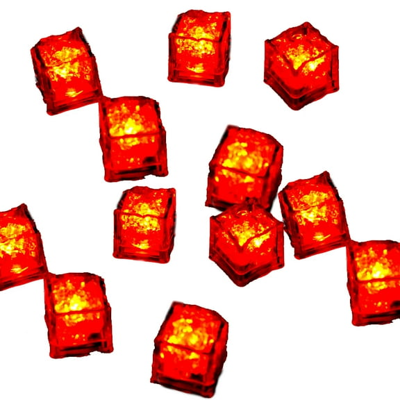 12 pieces Rainbow Flash Color Light Up Party Rave club Wedding LED Glow ...