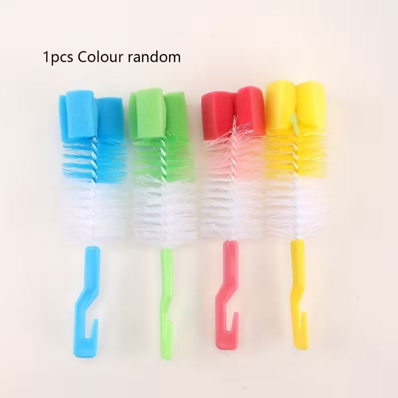 Multi-Color Long-Handled Bottle and Cup Cleaning Brush - Effortless ...