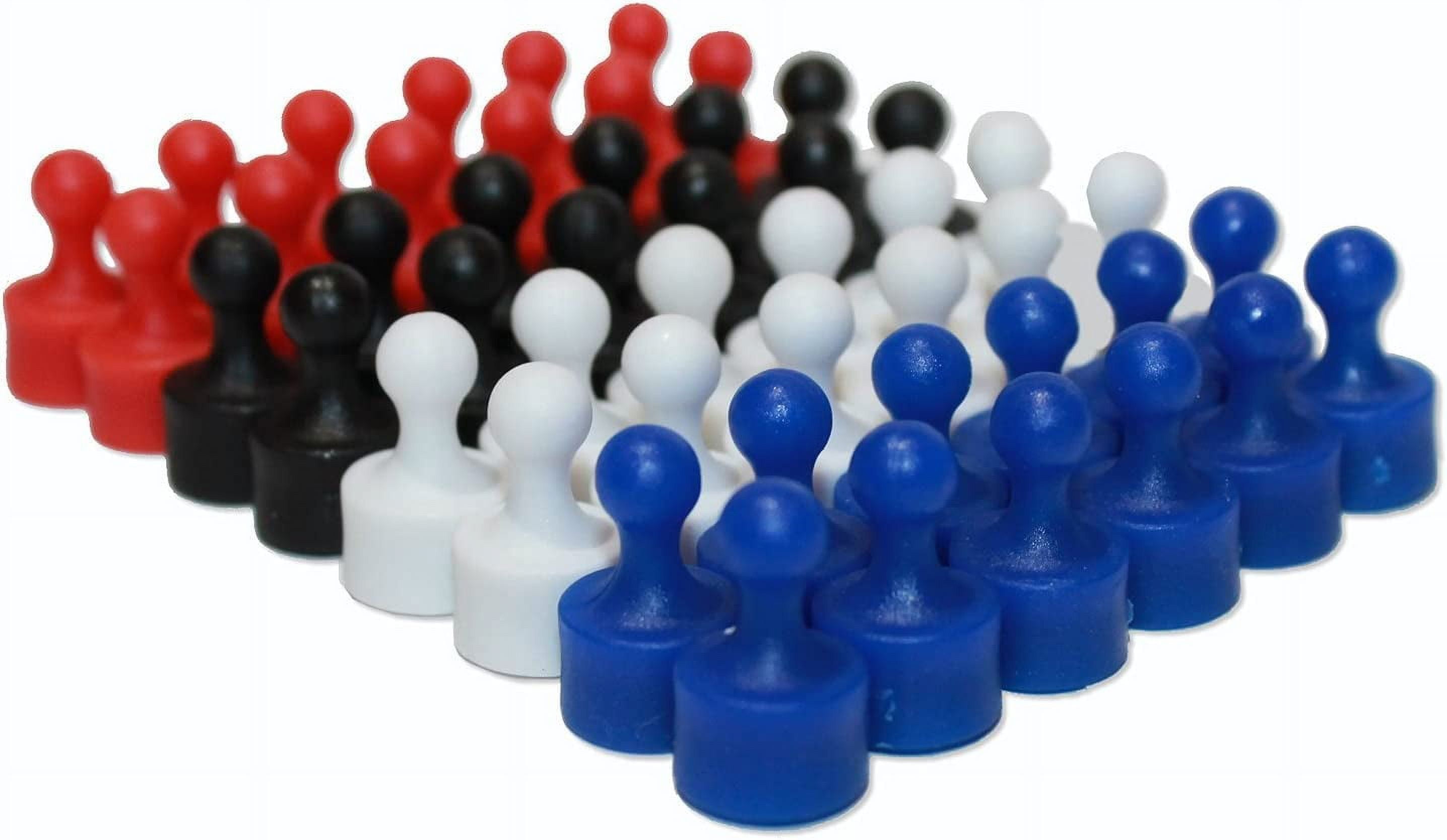 Multi Color Magnetic Pins Pawn Style, Colorful, Whiteboard, Office ...
