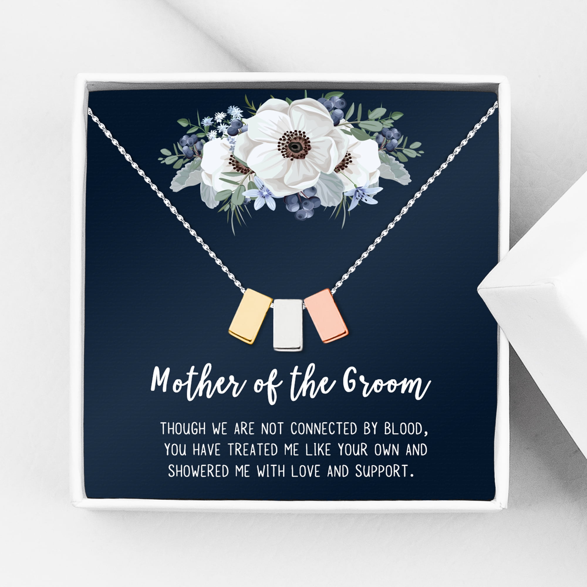 Multi Color Mother's Day Necklace for Mom, Mother of the Groom Gift ...