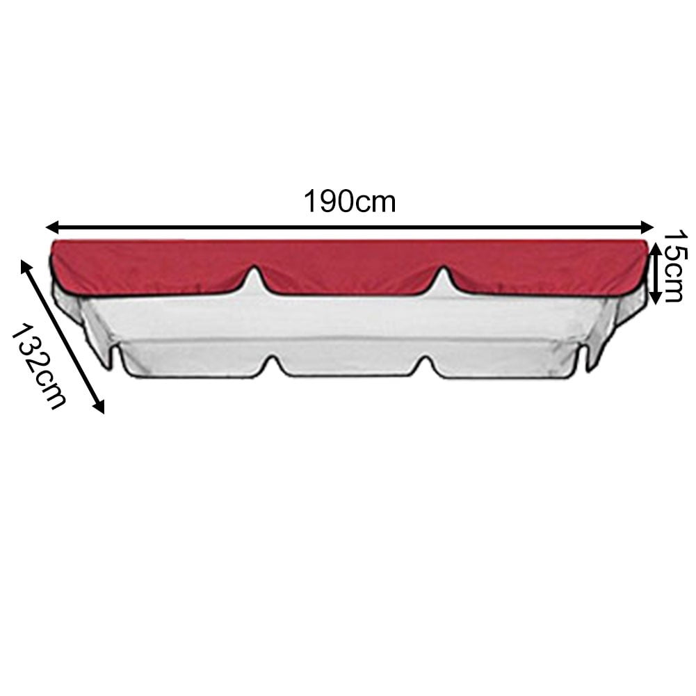 Multi-Color Outdoor Waterproof Swing Canopy Cover Set Replacement For ...