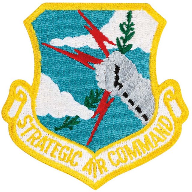 Multi Color Sew on USAF Strategic Air Command Patch - Walmart.com