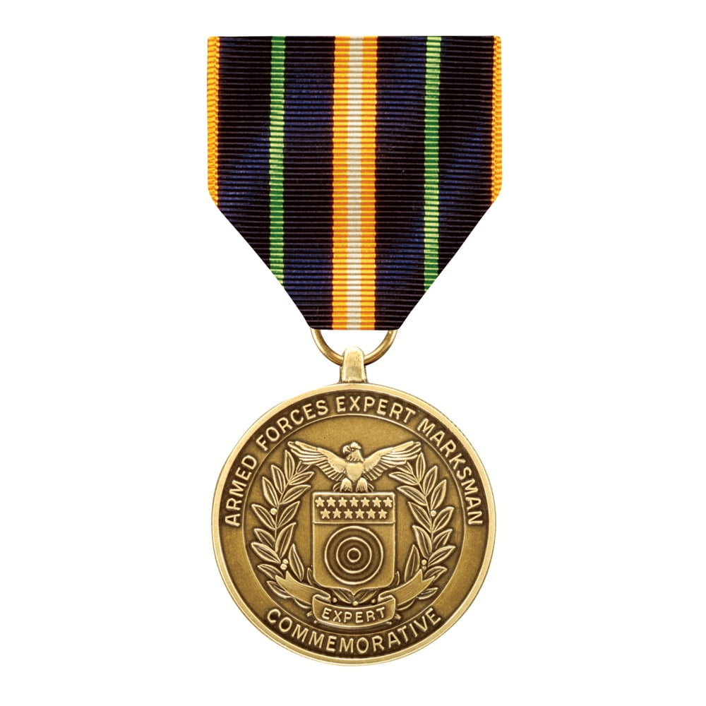 Multi Color Silk/Acrylic Blend Drape with Metal Medallion Armed Forces ...