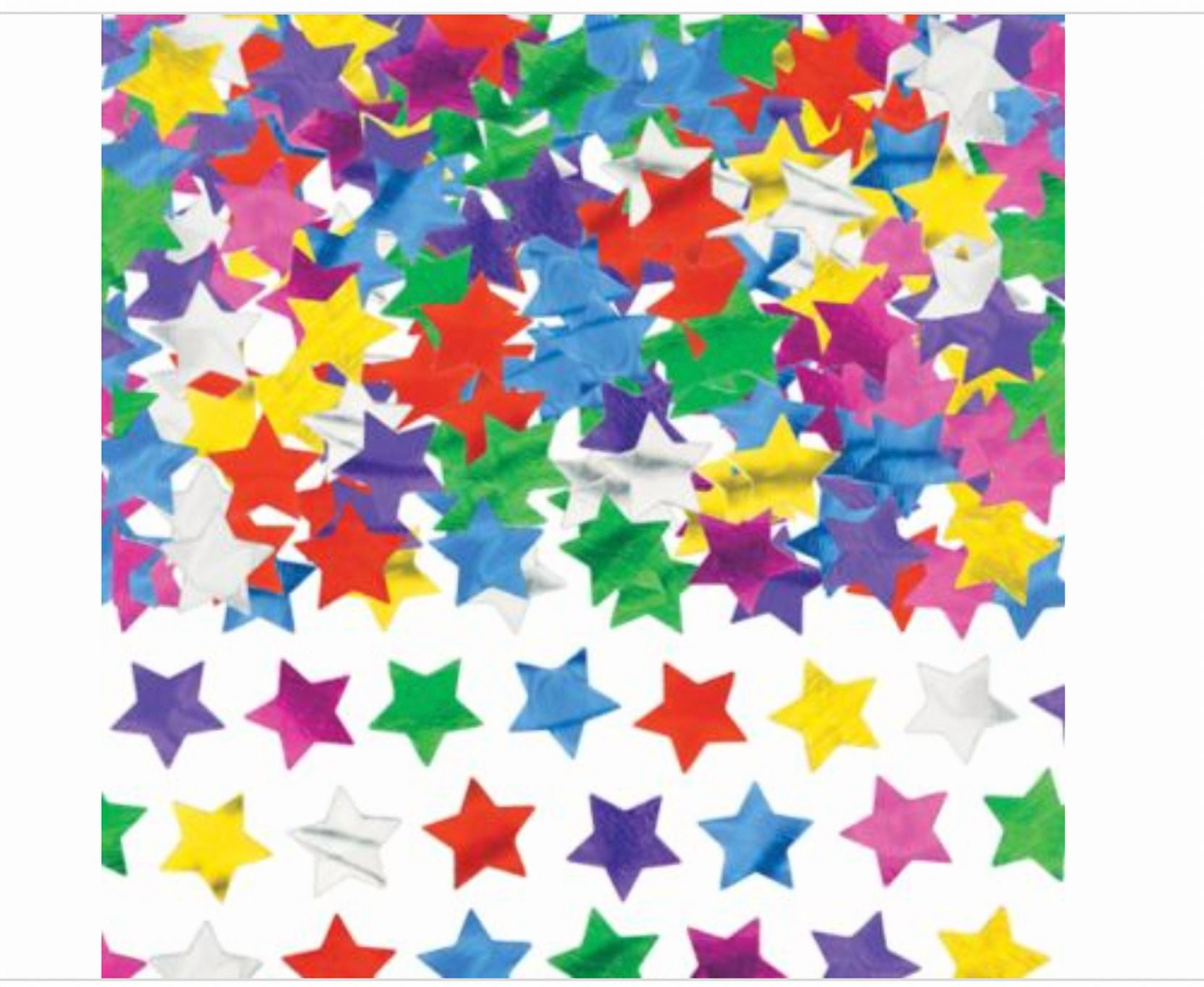Multi Color Star Confetti By Amscan - Walmart.com
