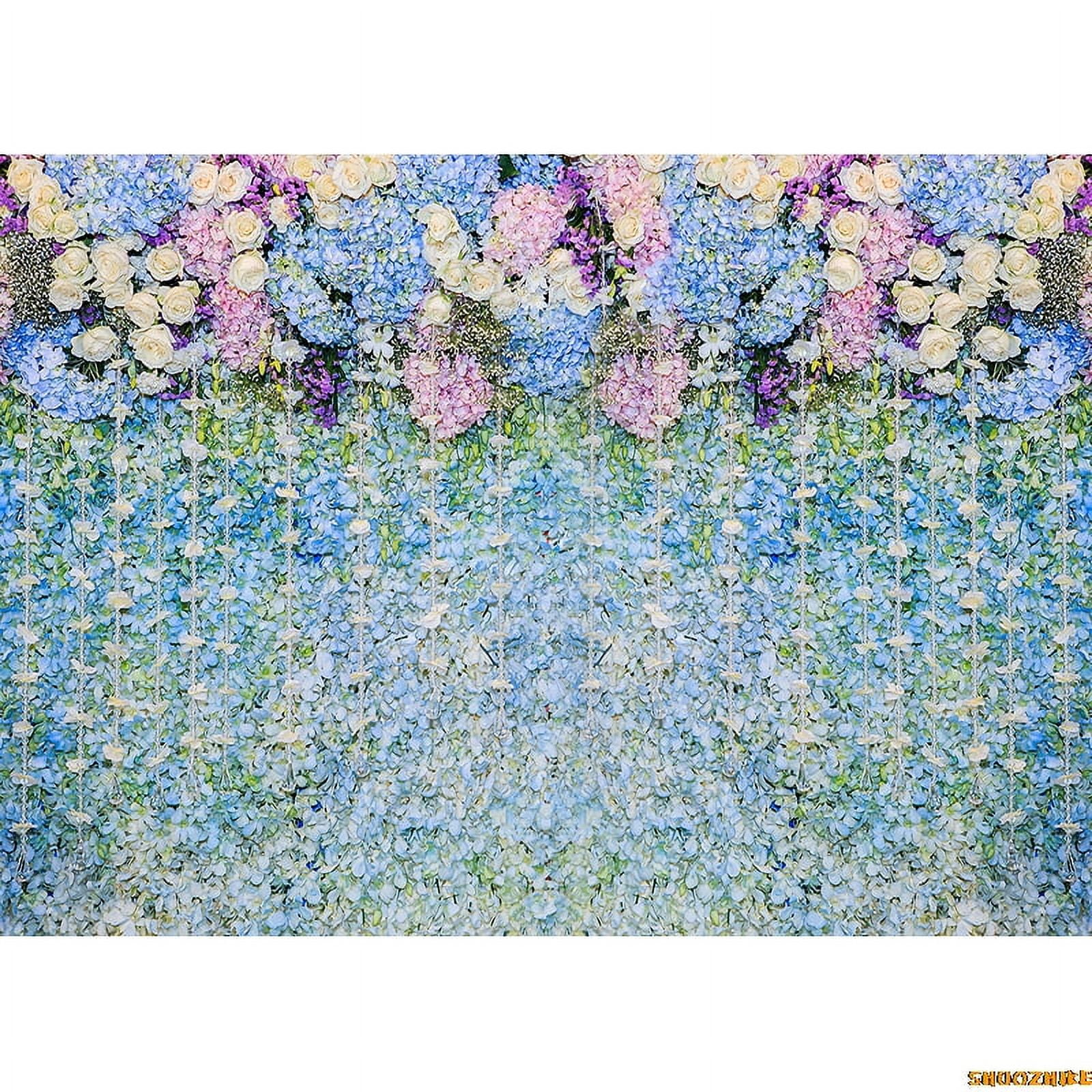 Multi Colors Pink Red Flowers Wall Photography Backdrops Valtine's Day ...