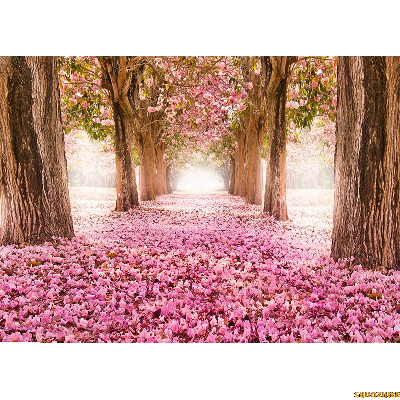 Multi Colors Pink Red Yellow Flowers Wall Photography Backdrops Valtine ...