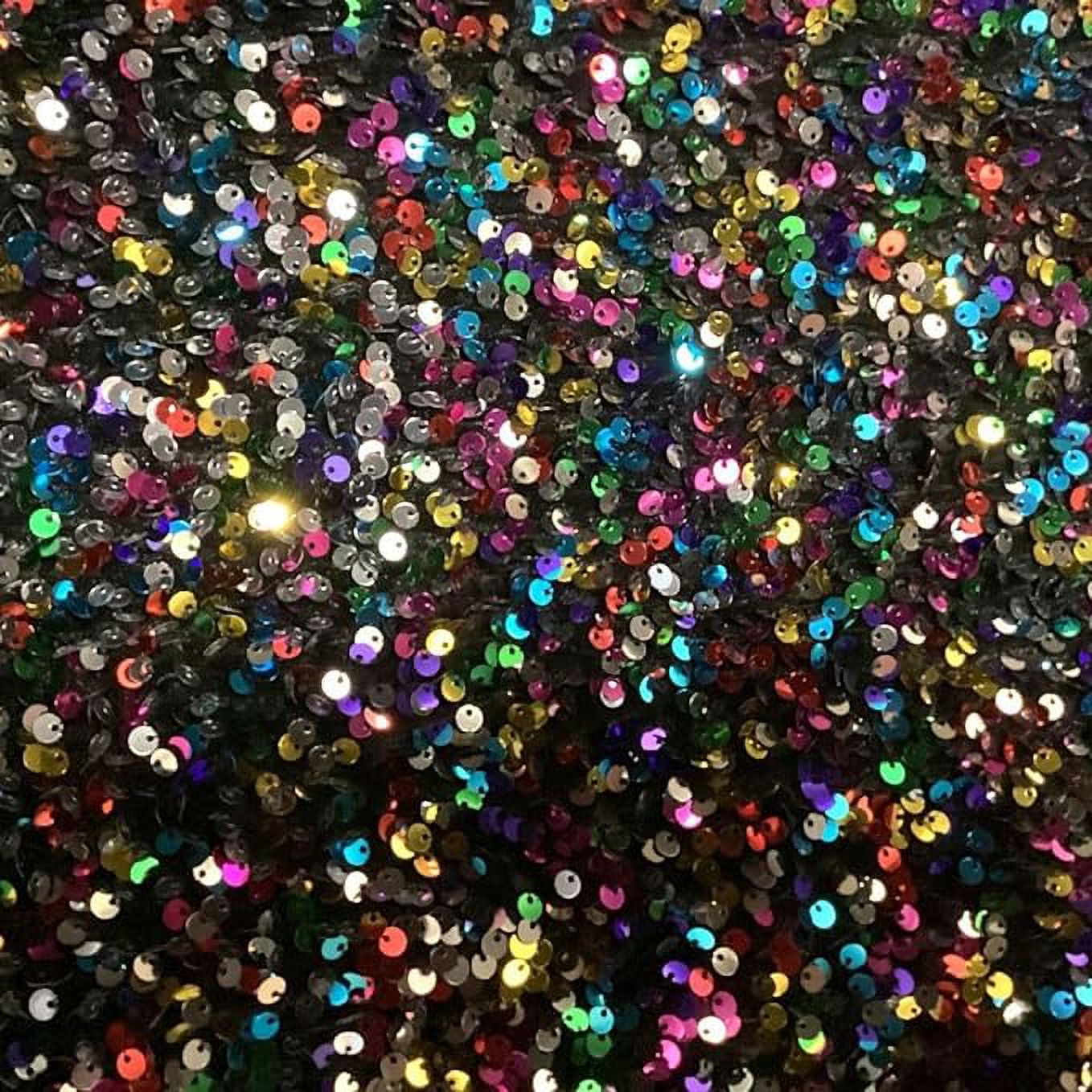 Multi Copper Stretch Velvet Sequin Fabric, Glitter Spandex Material ...