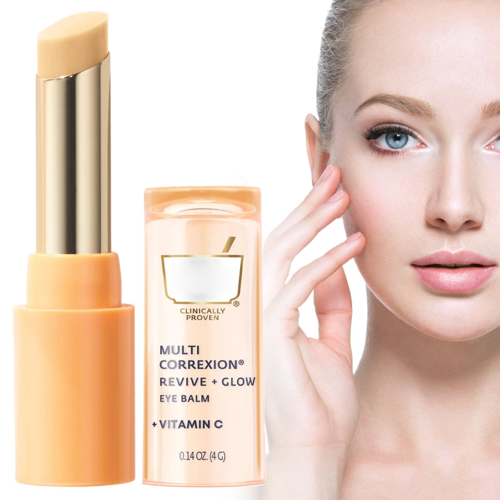 Multi Correxion Revive + Glow Eye Balm, Vitamin C & Peptides Eye Cream ...