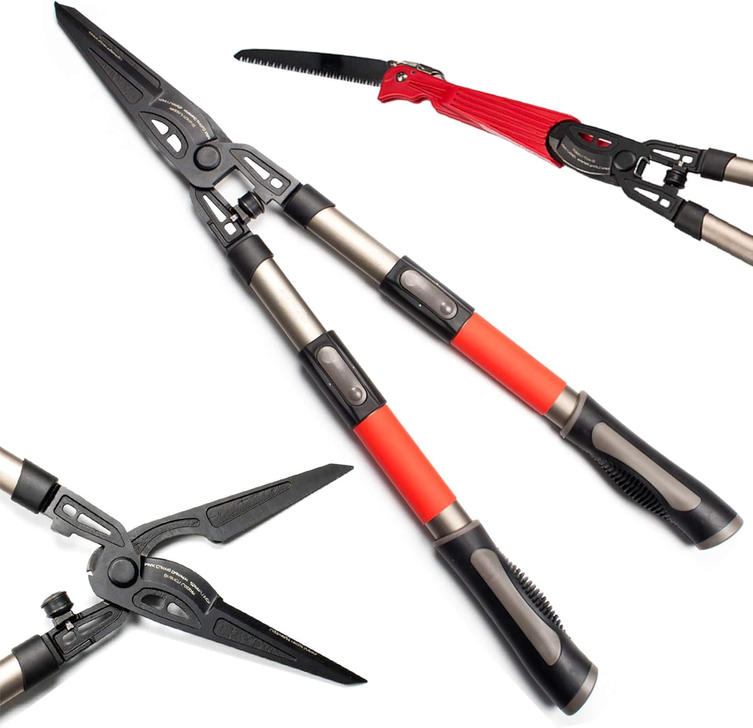 Multi-Cutter | 3-in-1 Garden Tool | Hedge Shears, Bypass Loppers & Long ...
